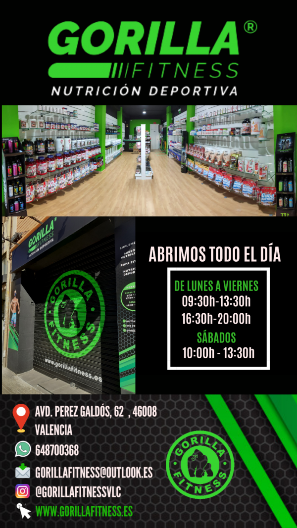 Conoceme | Gorilla Fitness Valencia
